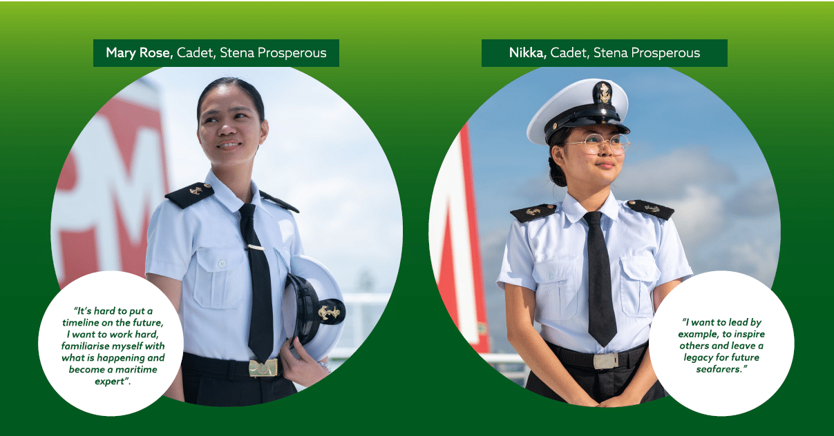 On Board Stena Prosperous With Two Future Seafarers - Proman